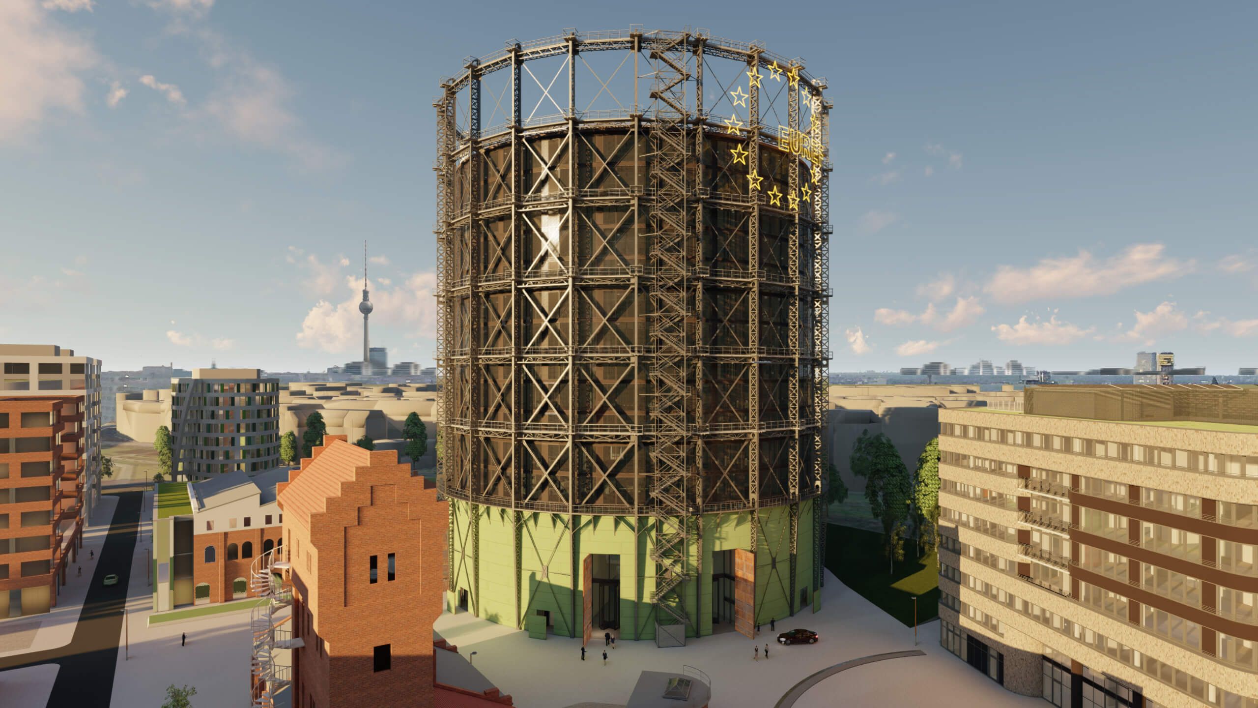 Gasometer - starting 2024 - EUREF AG